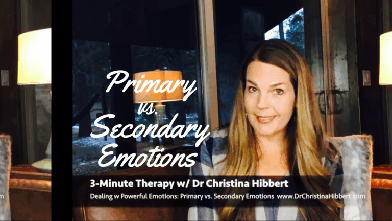 Dealing With Powerful Feelings Primary Vs Secondary Emotions Pink
